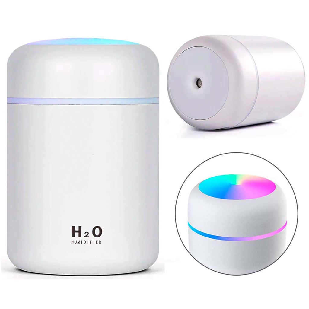 Mini Umididificador Rgb De Ar Purificador Portátil Usb Ultrassônica ...