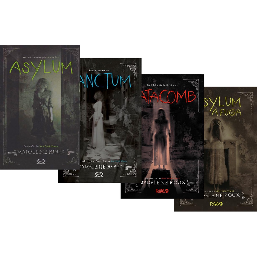 Coleção Completa Asylum - 4 Volumes - Desconto no Preço