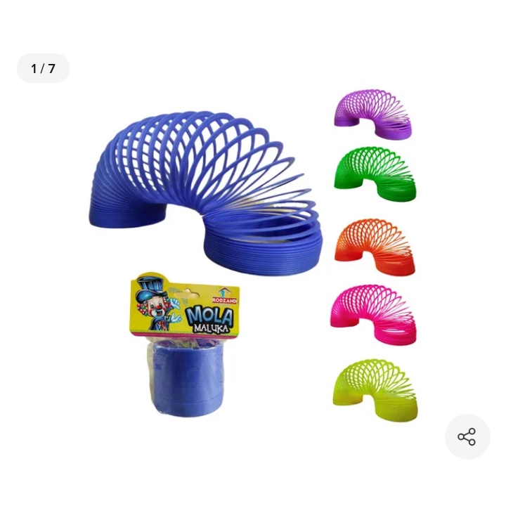 Brinquedo Mola Maluca Grande Resistente Divertida | Shopee Brasil