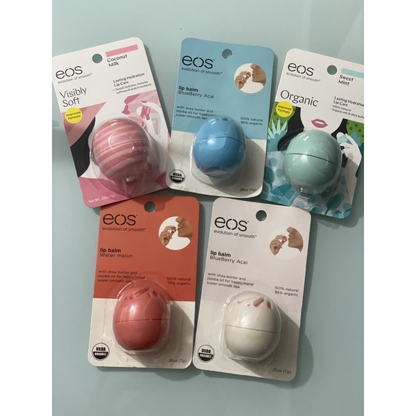 Hidratante Labial EOS | Shopee Brasil