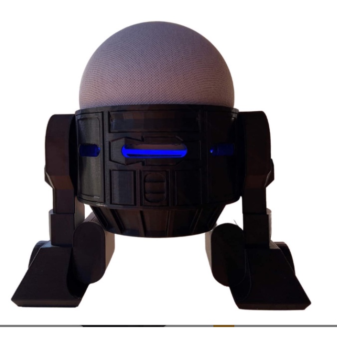 Suporte Alexa Star Wars Echo Dot 4 Geração Droid R2D2 Oferta relâmpago ...