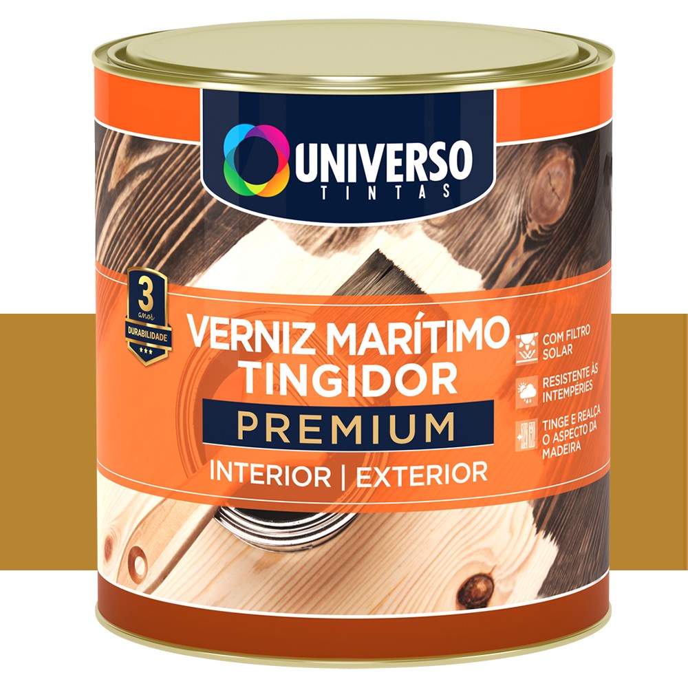 Verniz Premium Brilhante Universo Imbuia 900 ml | Shopee Brasil