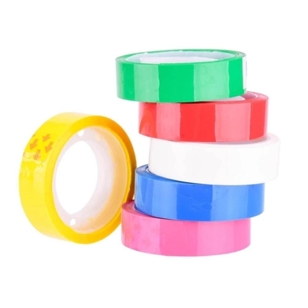 Fita Adesiva Colorida 12x10m Brw | Shopee Brasil