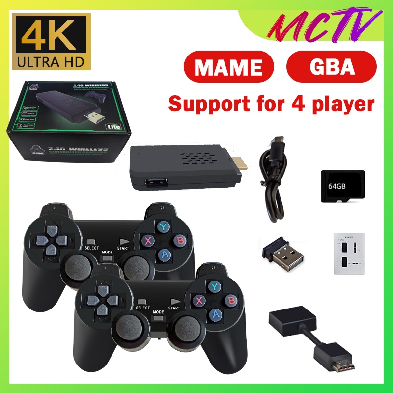 video game stick 4K retro 10000 Jogos 4K HDMI console dual/Único box ...