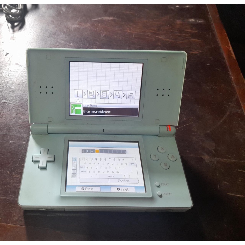 Nintendo DS Lite na cor Ice Blue - Escorrega o Preço