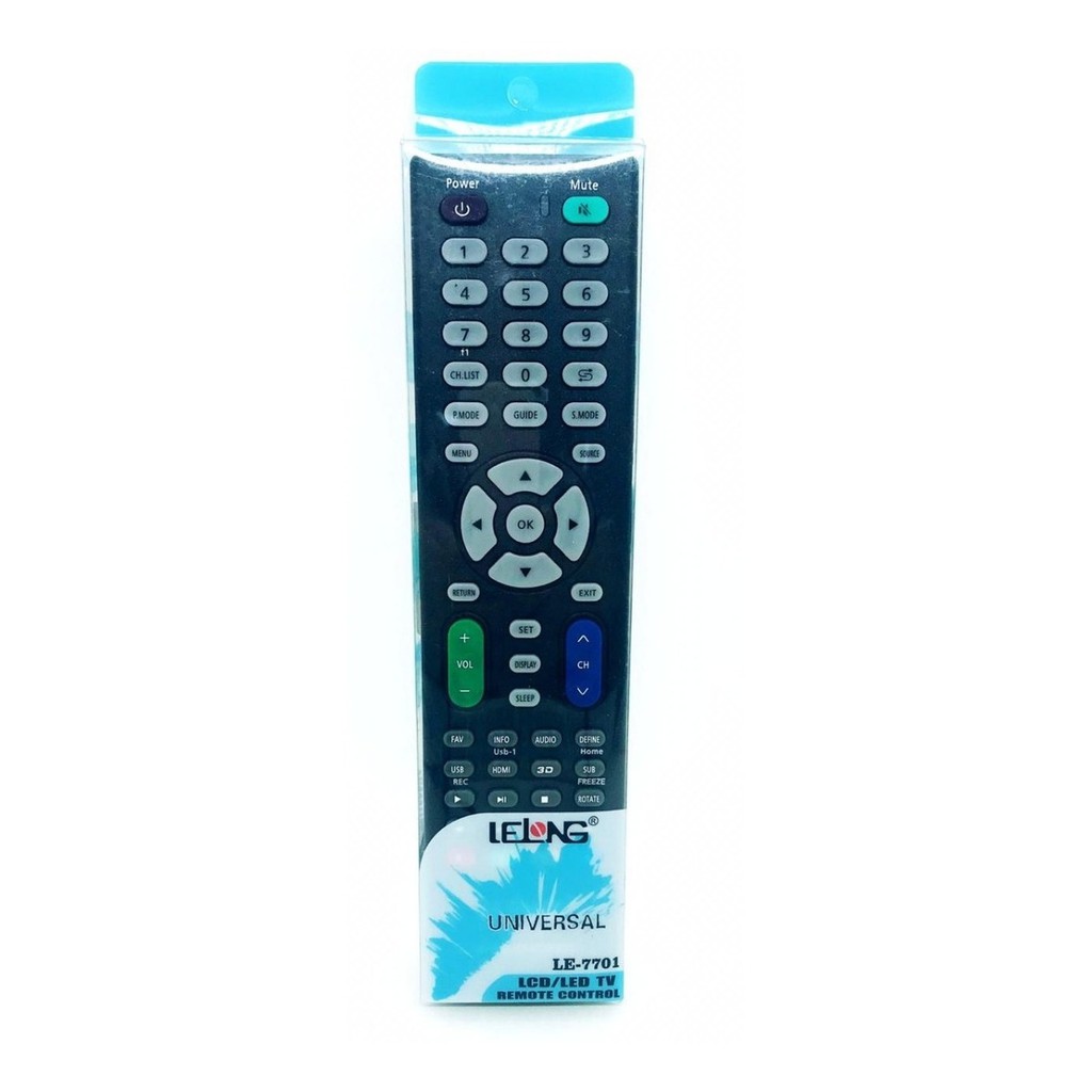 Controle Remoto Universal Lelong Tv Lcd Led LE-7701 | Shopee Brasil