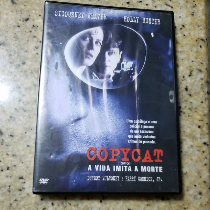 Dvd 'Copycat A Vida Imita a Morte' Sigourney Weaver. | Shopee Brasil