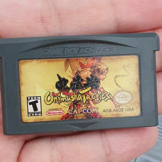 Onimusha Tactics GBA Game Boy Advance ORIGINAL | Shopee Brasil