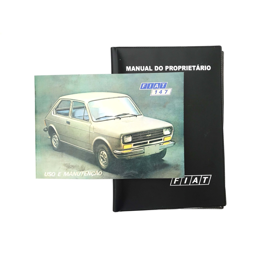 Manual Do Proprietario Fiat 147 1978 + Capa | Shopee Brasil