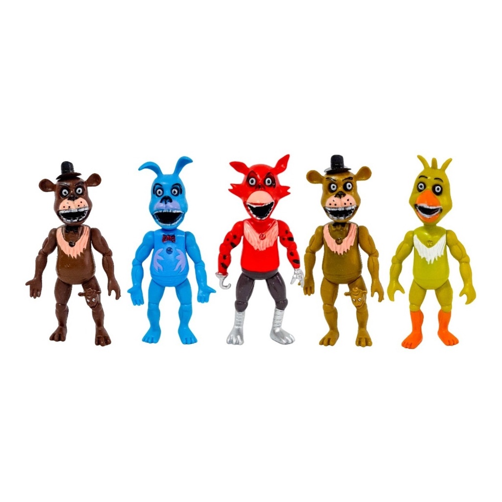 5 Bonecos Five Nights At Freddy's Animatronics | Shopee Brasil 5 Bonecos Five Nights At Freddy's Animatronics | Shopee Brasil
