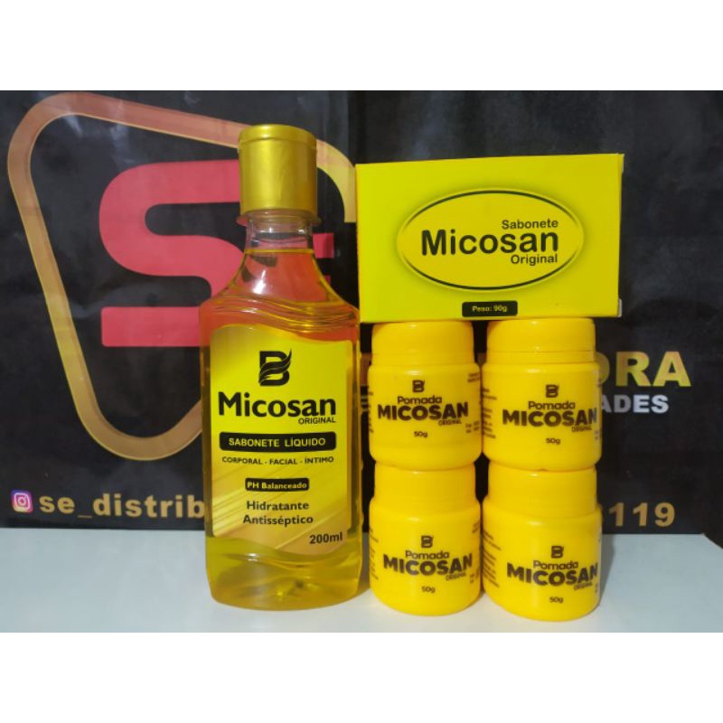 Pomada Clareadora Micosan Micoses Em Geral Manchas E Virilha - Corre ...