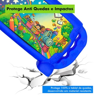 Capa Capinha Infantil Tablet Positivo Tab Q10 Tela 10 Polegadas Kids ...