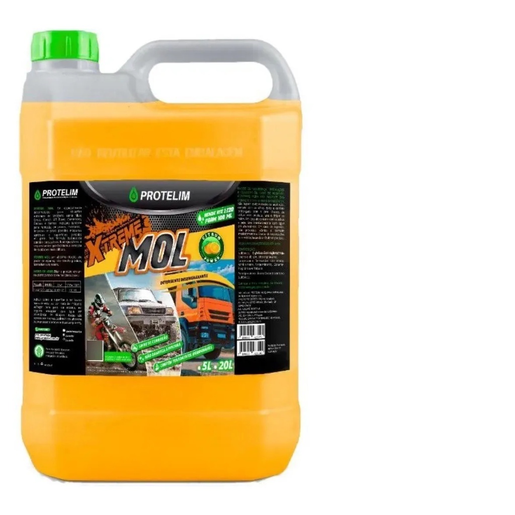 Desengraxante Prot Mult 200 Limpador Multiuso Protelim 5l - Escorrega o ...