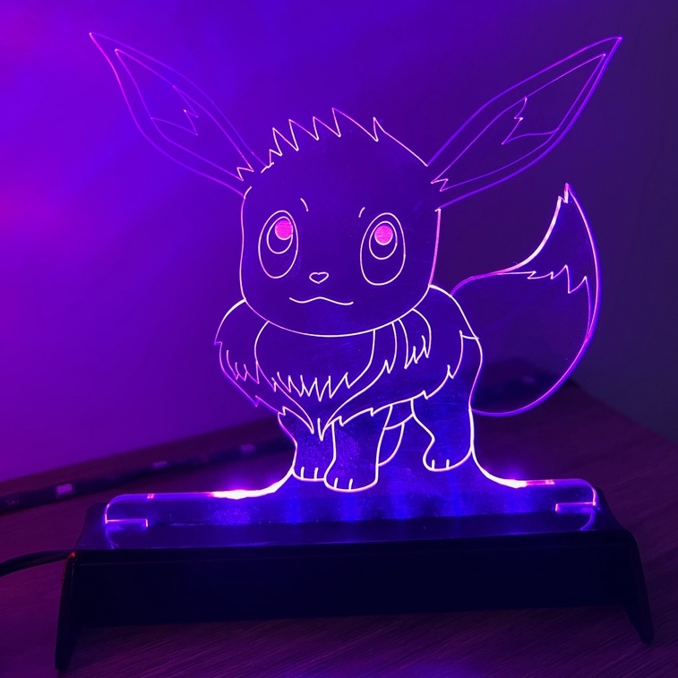 Luminária Pokémon Eevee LED | Shopee Brasil