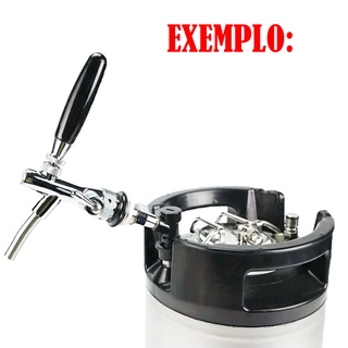 Torneira Chopp Italiana Com Adaptador Ball Lock Post Mix Keg | Shopee ...