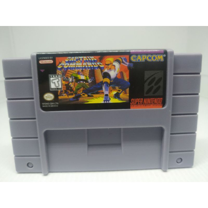 fita captain commando super Nintendo | Shopee Brasil