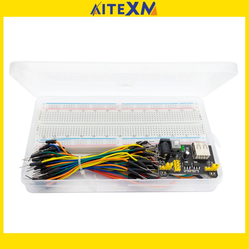Mb102 Placa de Protoboard Sem Solda Módulo Fonte de Alimentação 3.3v 5v ...