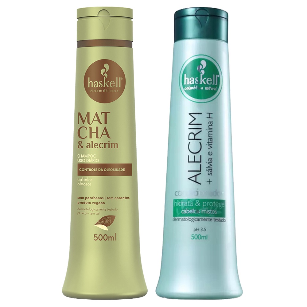 Kit Alecrim Haskell Shampoo+ Condicionador- 500ml | Shopee Brasil