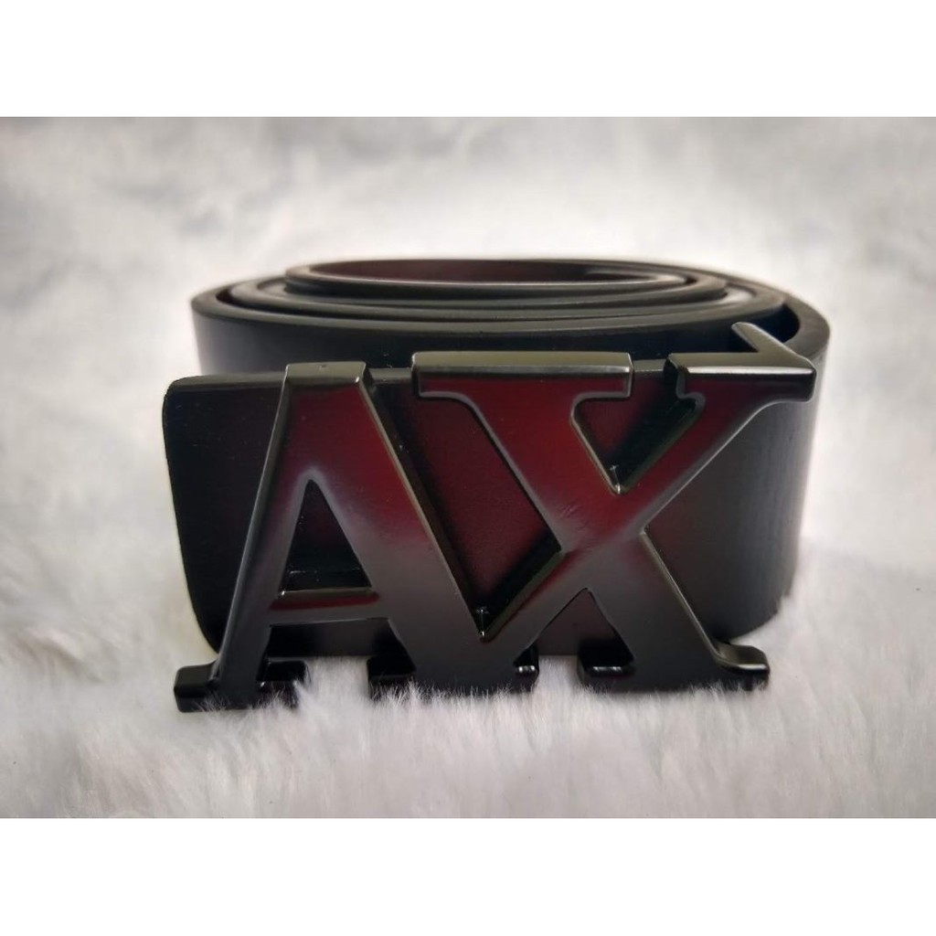 Cinto Masculino Armani Exchange Preto | Shopee Brasil
