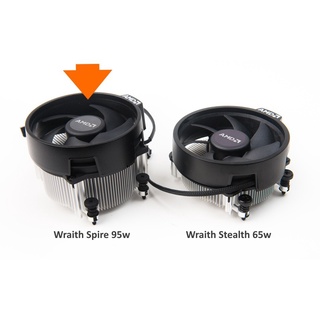 Cooler Wraith Spire Original Ryzen Am4 95w (Miolo de Cobre) | Shopee Brasil