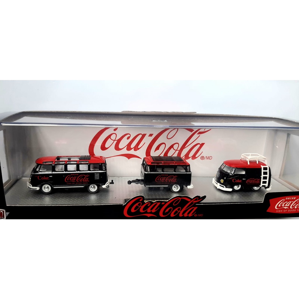 M2 Machines Coca Cola Hauler Tw11 1960 Vw Micro Bus And Kool Kombi Vw Delivery Van Shopee Brasil