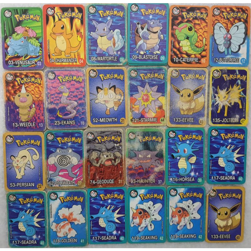 Supercartas Pokemon - Cards - Tazo - Coleção Cartas Elma Chips ...