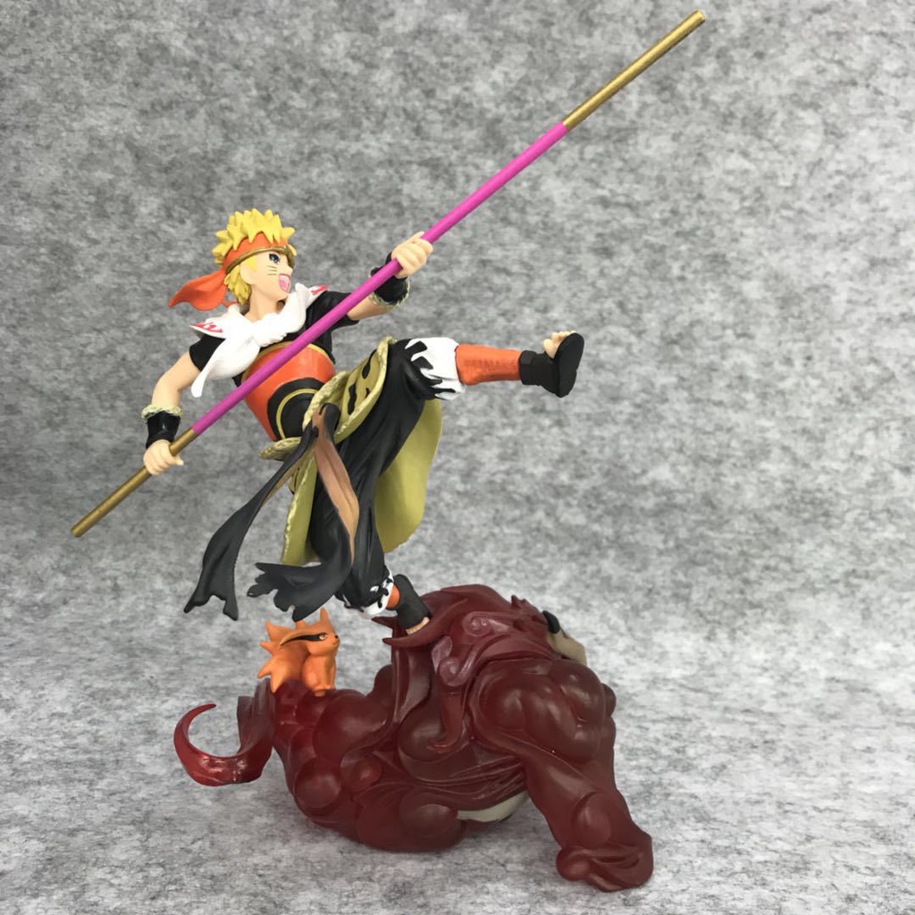 Anime Figura Naruto Uzumaki Macaco King Monkey Figurre | Shopee Brasil