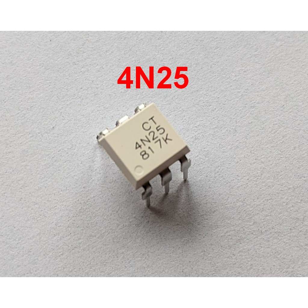 CI 4N25 Optoacoplador Fotoacoplador CT 4N25 DIP6 Original | Shopee Brasil