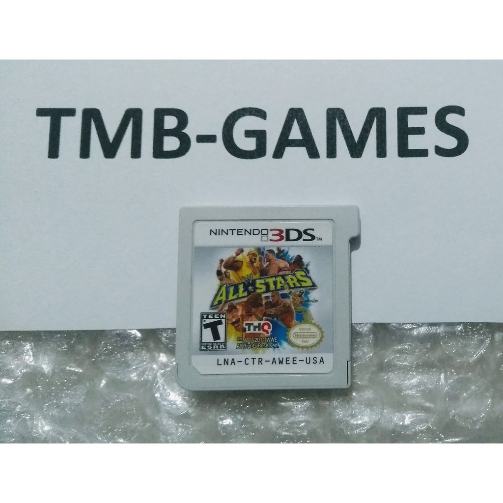 WW ALL STARS LUTA LIVRE PARA NINTENDO 3DS | Shopee Brasil