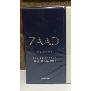 Eau de Parfum Zaad Mondo 95ml - O Boticario ORIGINAL E LACRADO | Shopee ...