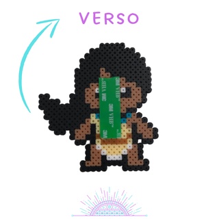 Pocahontas (Princesas) - Adesivo de Parede em Pixel Art | Shopee Brasil