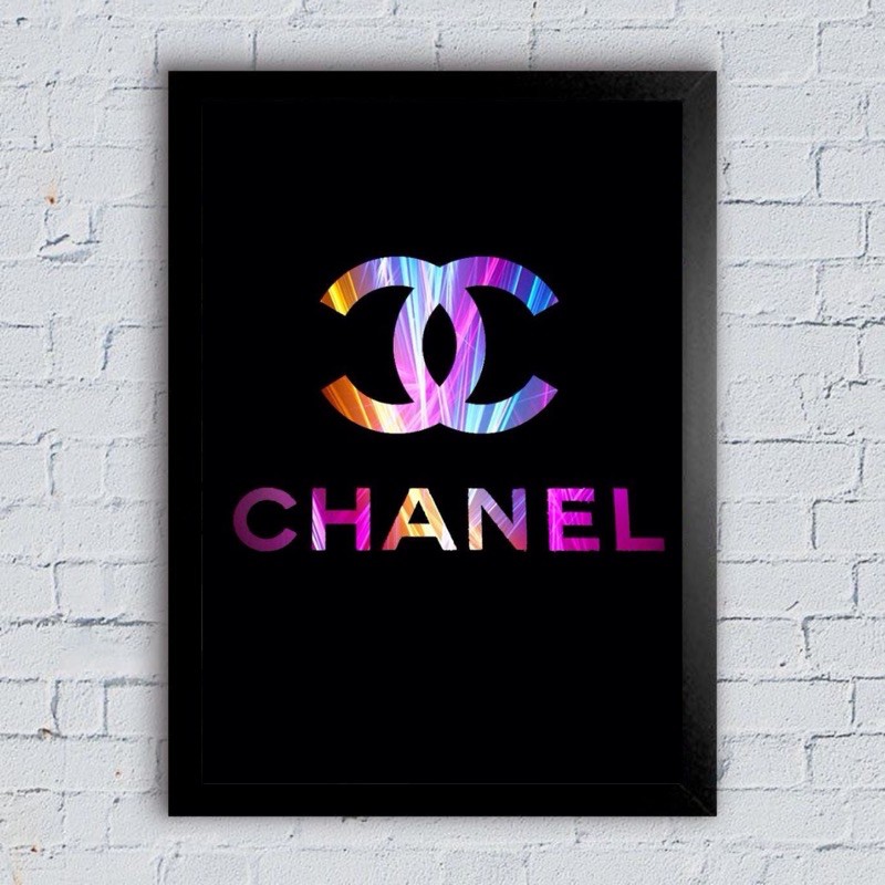 quadro Chanel a4 | Shopee Brasil
