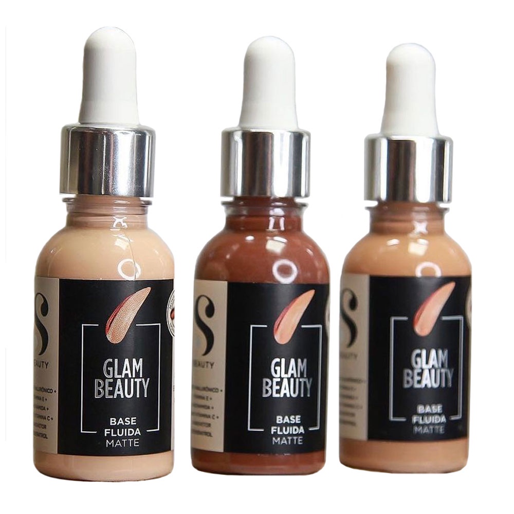 Base Fluida Glam Beauty Suelen Makeup | Shopee Brasil