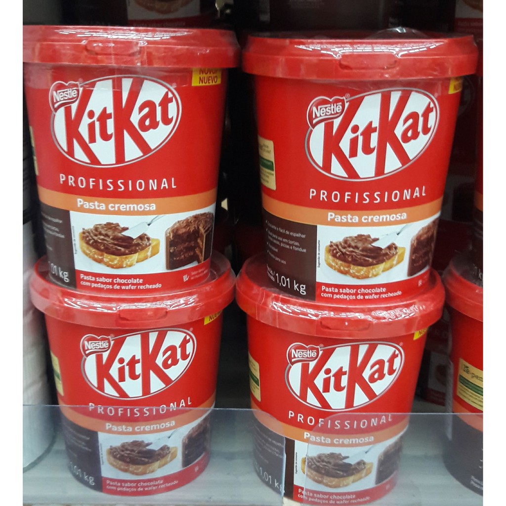 kit kat creme - pote com 1,01 kg | Shopee Brasil