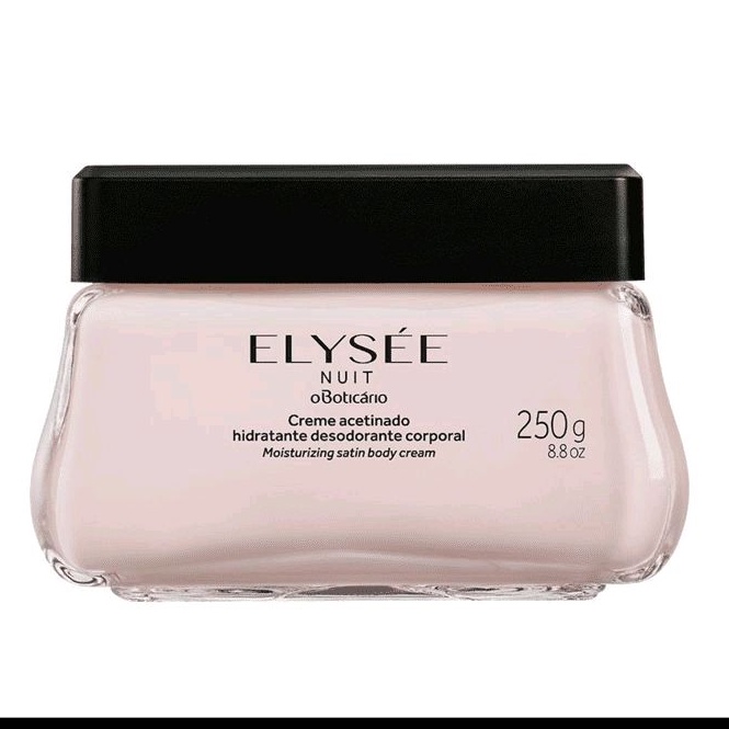 Creme Acetinado Elisee Nuit 250g | Shopee Brasil