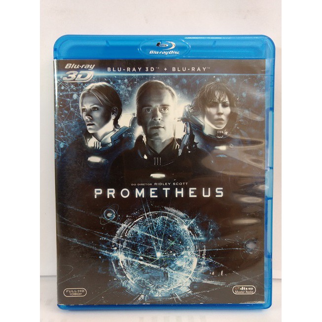 Blu-ray Prometheus - 3d - Original | Shopee Brasil