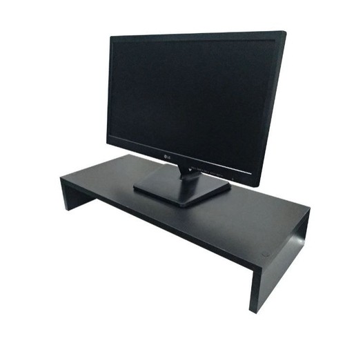 Suporte De Monitor Mesa Notbook Mdf - 48 Cm - Organizador - Escorrega o ...