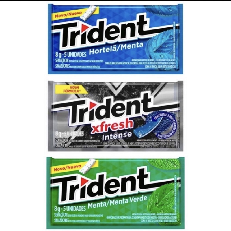 Trident com 21 unidades | Shopee Brasil