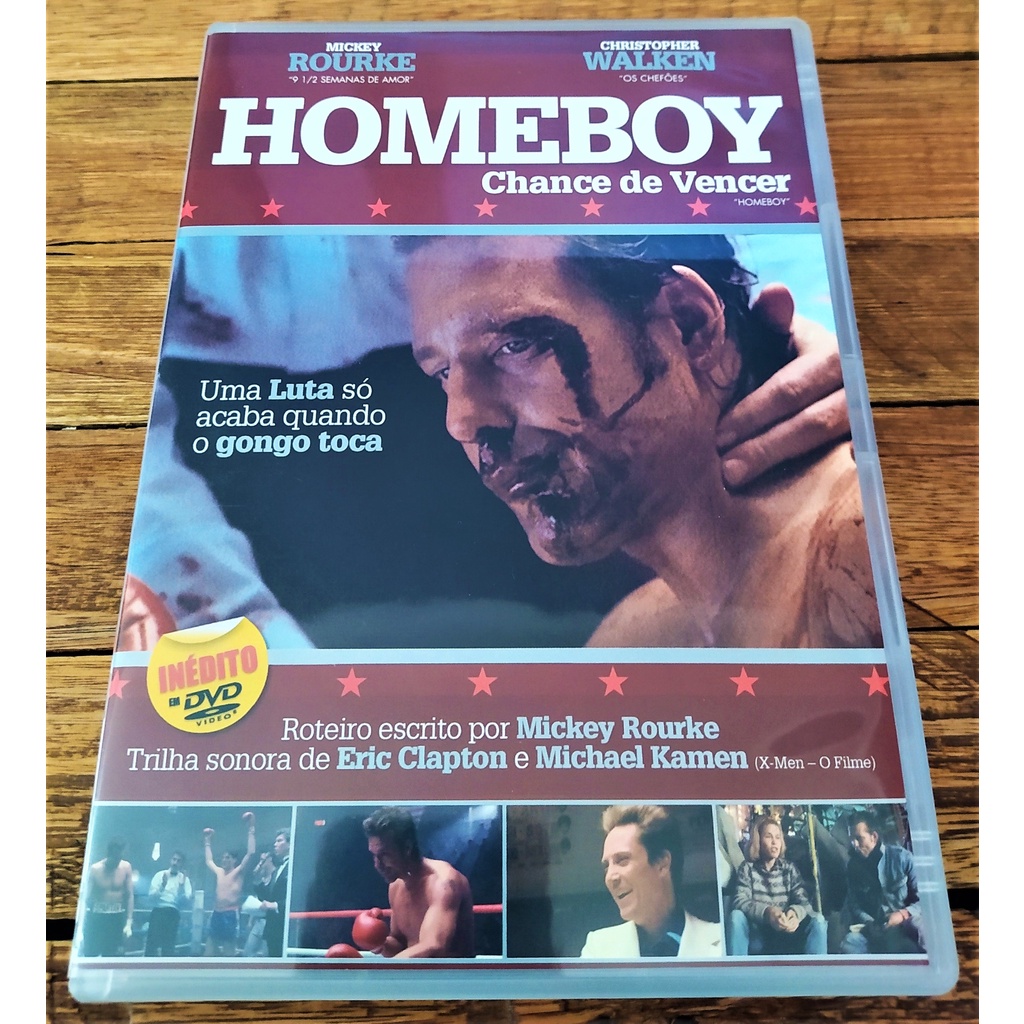 Dvd Original - Homeboy - Chance De Vencer - Mickey Rourke ...