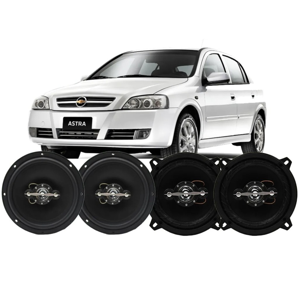 Kit 4 Alto Falante 280wrms Original Porta Gm Astra Som Auto | Shopee Brasil