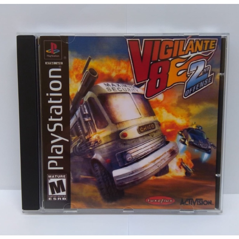 Vigilante 8: Second Offense Patch Ps1 | Shopee Brasil