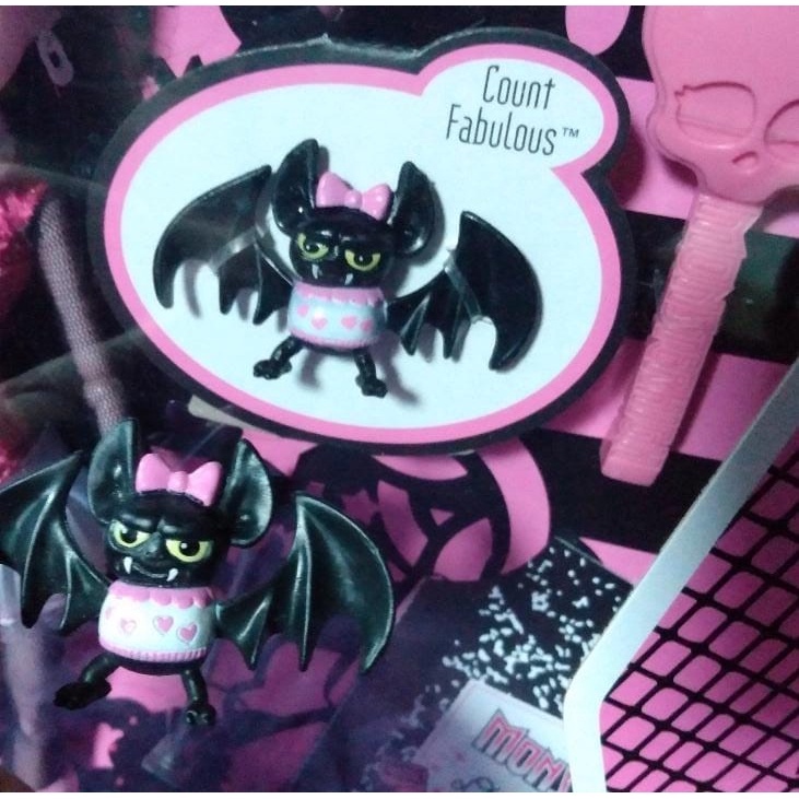 Pet Draculaura Count Fabulous - Monster High | Shopee Brasil