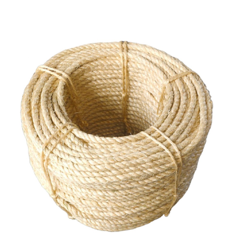 corda de sisal 8mm cor natural 50 metros artesanato e decoração ...