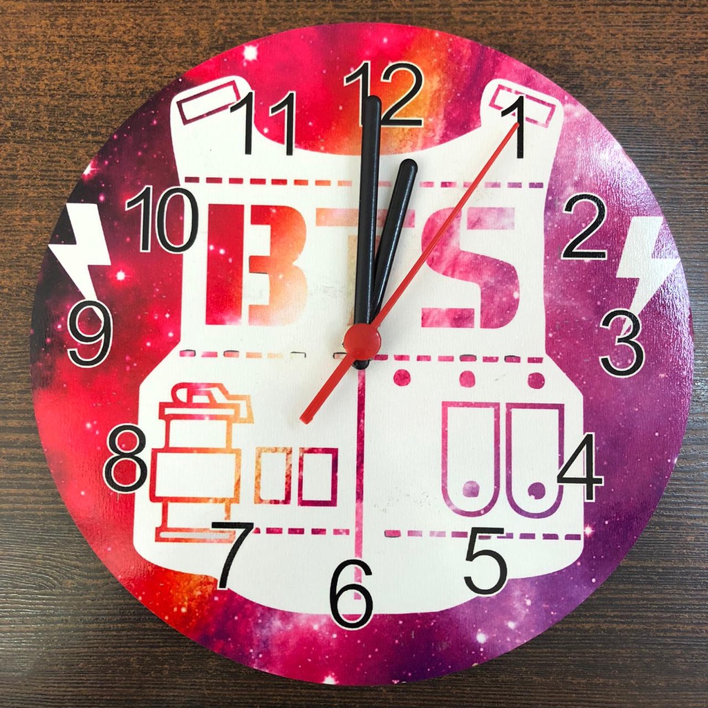 Relógio de Parede BTS | Shopee Brasil