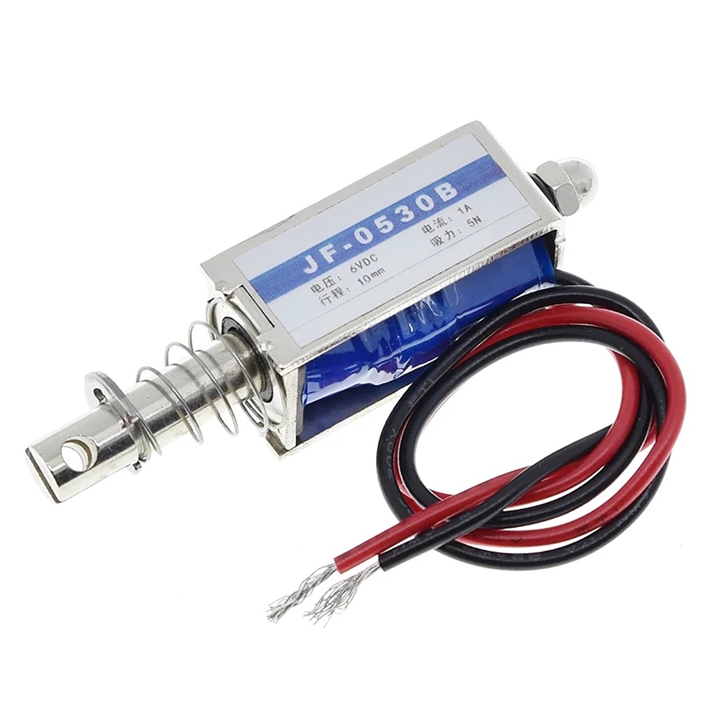 Mini Solenoide 6v 1a Arduino Robotica Projetos | Shopee Brasil