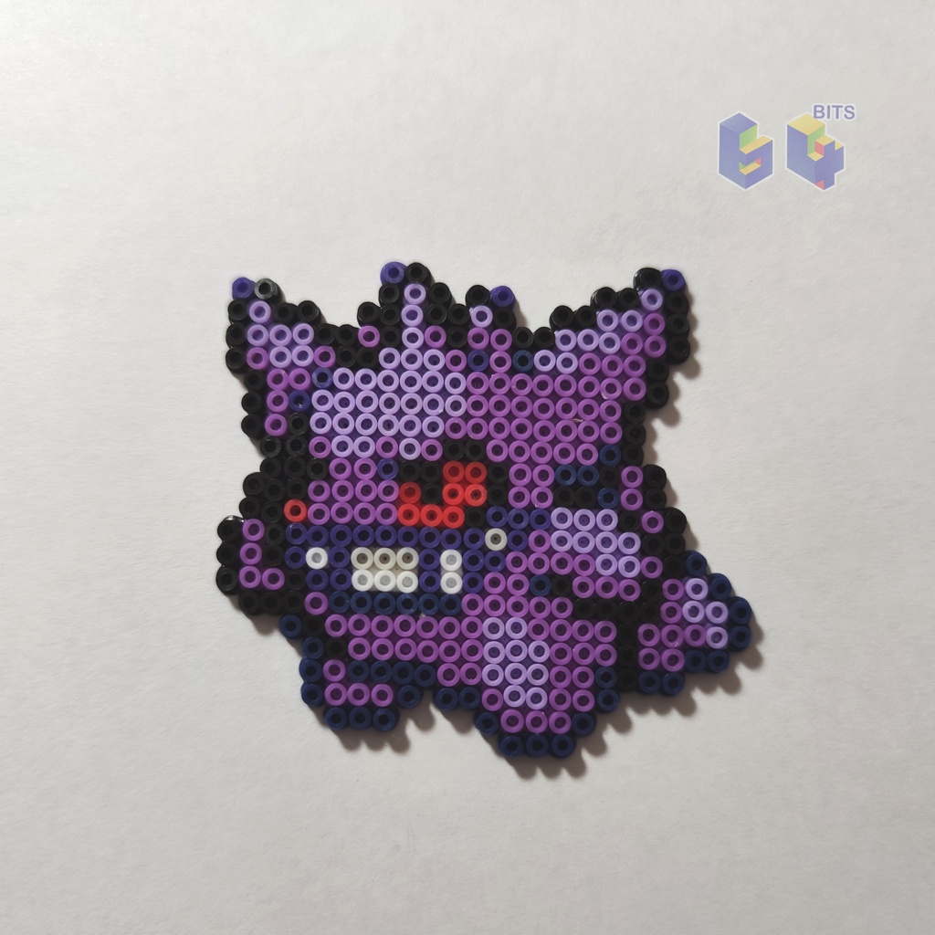 [pokémon Firered Leafgreen] Chaveiro Ímã De Pixel Art Perler Beads