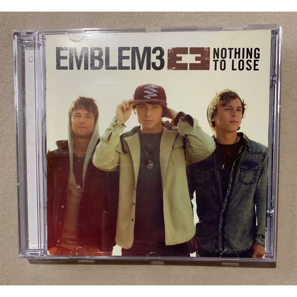 CD - Emblem3 - Nothing To Lose | Shopee Brasil