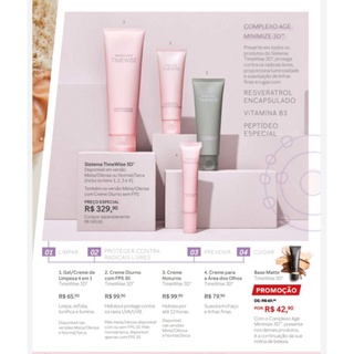 Kit Timewise 3D Mary Kay Skincare Pele Mista Oleosa | Shopee Brasil