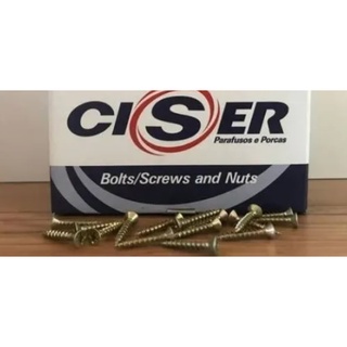 Parafusos Ciser 1000unid, parafusos para madeira , marcenaria | Shopee ...