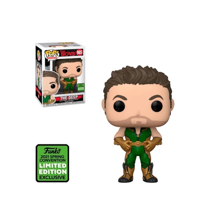 Funko Pop Television The Boys 985 - The Deep | Shopee Brasil